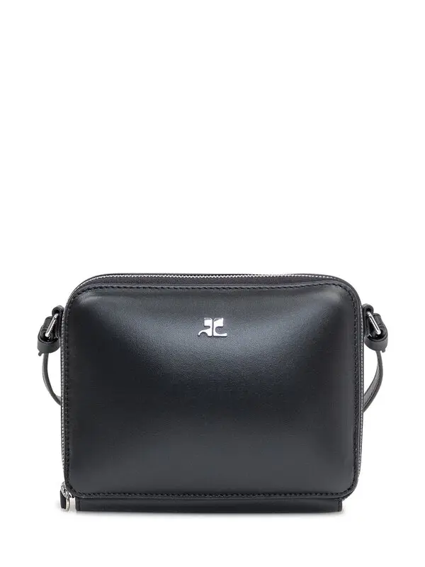 COURREGES Chained Tote Bag - Black