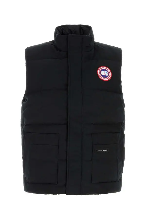 Canada Goose Legacy Down Jacket In Polyester Blend Outerwear - Blacknoir