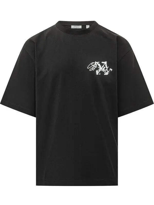 Off-White Stroke Arrow Short Sleeve T-shirt