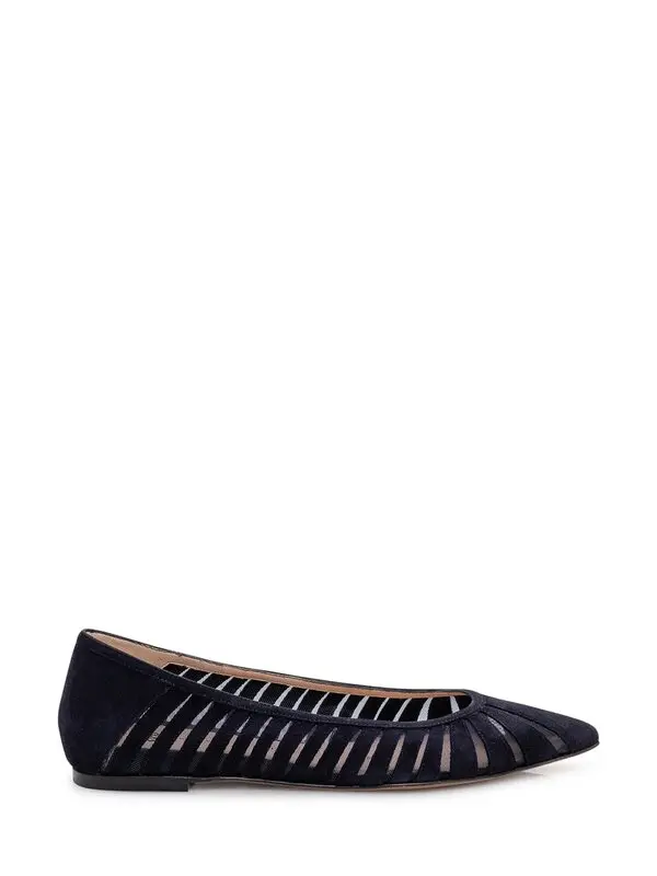 Roberto Festa Elegant Pointed Flats With Chic Detailing