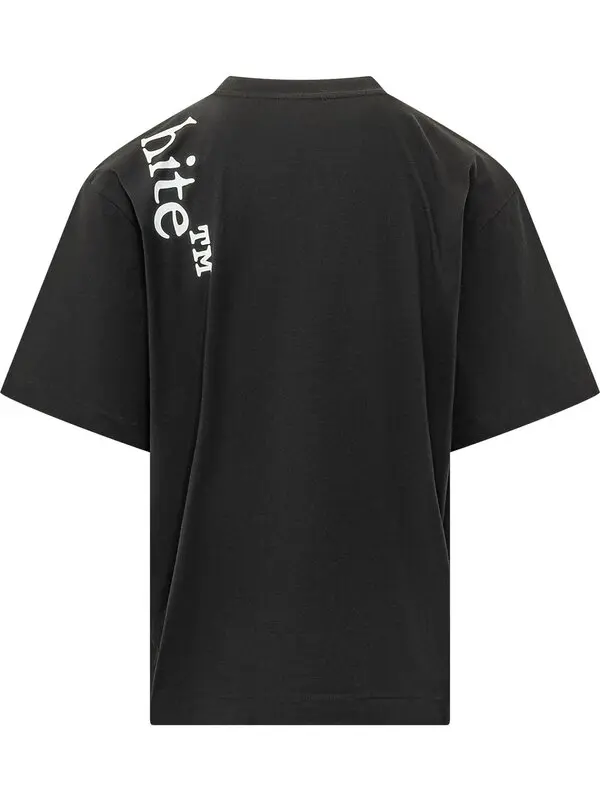 Off-White Vertical Bookish Tee