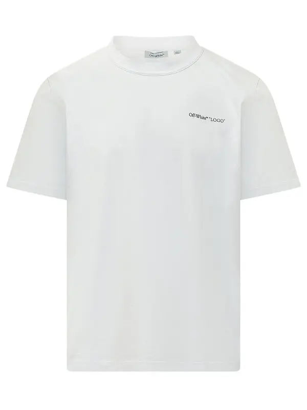 Off-White Logo Quote Graphic T-shirt