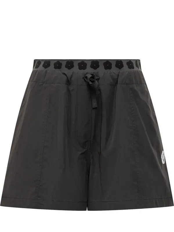 Kenzo Boke Flower Mini Shorts - Black