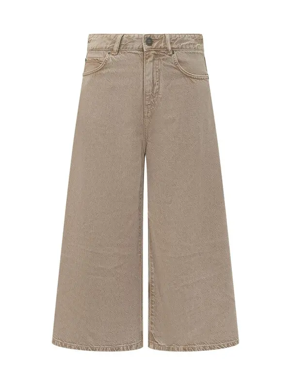 Pinko Bermuda Shorts With Pocket - Beige-macrocistide