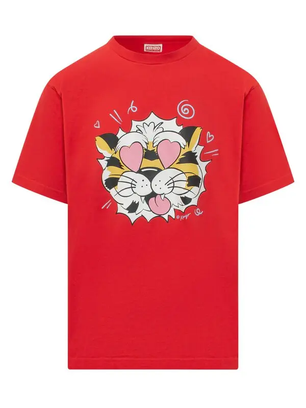 Kenzo Stampaint Tigre T-shirt