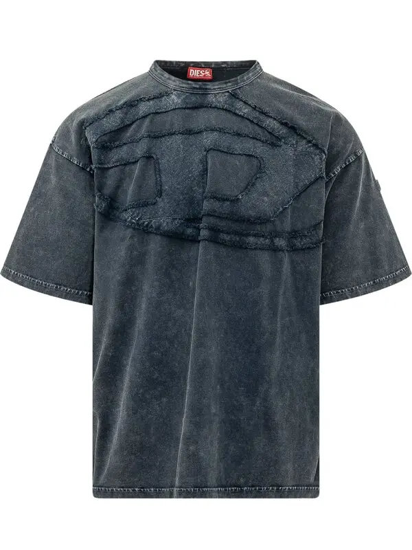 DIESEL® T-box Denim T-shirt