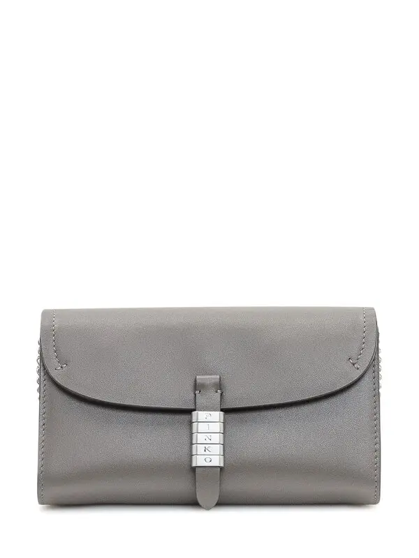 Pinko Mini Shoulder Bag - Grigio Asfalto