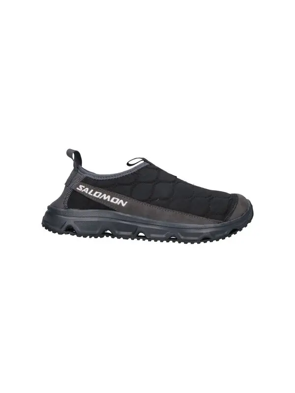 SALOMON Quilted Slip-on Sneaker Mule - Black