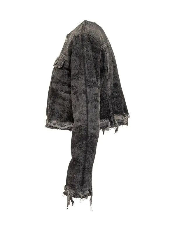 DIESEL® Stylish Blazer With Unique Textured Design - 02
