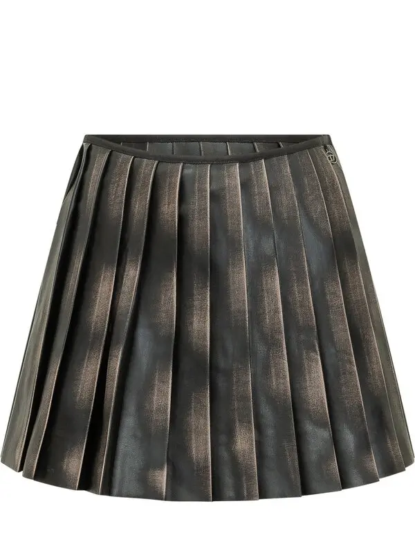 DIESEL® Mini Plisse Skirt - Nero