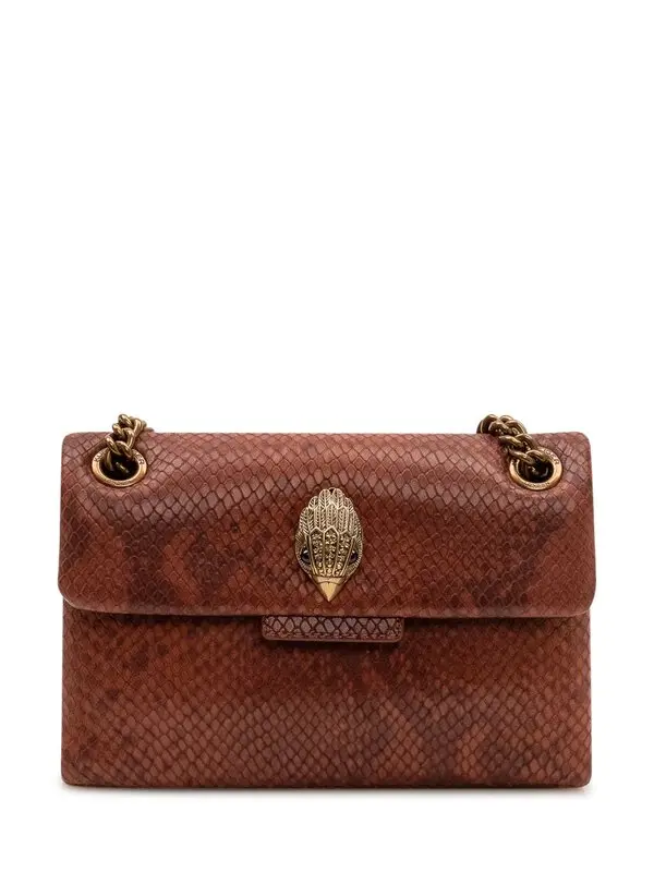 Kurt Geiger Mini Kensington Clutch Bag - Brown