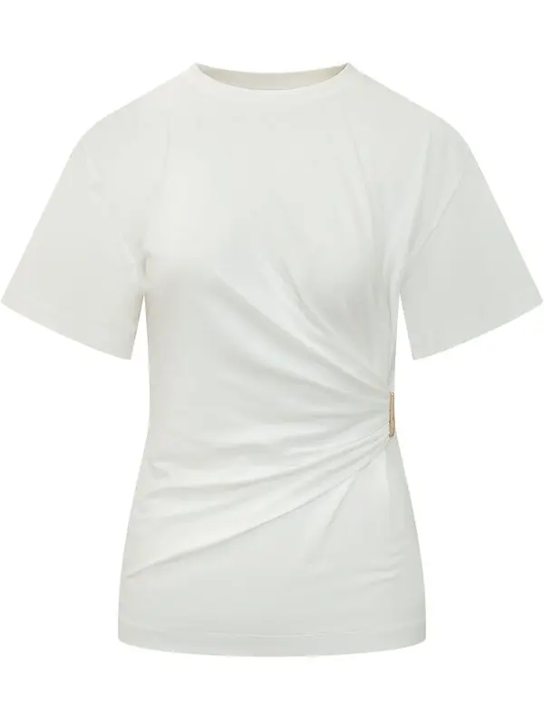 Pinko Nodo Detail T-shirt - Bianco