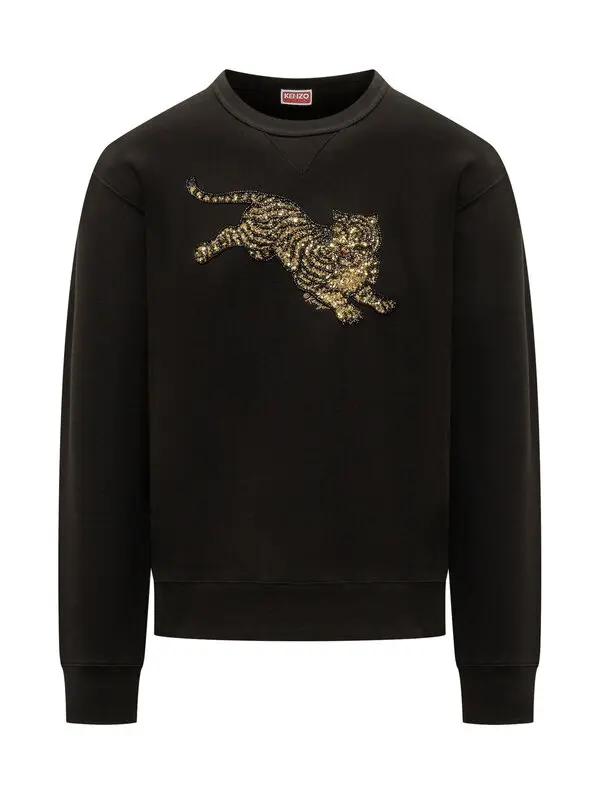 Kenzo Classic Cotton Sweatshirt - Black