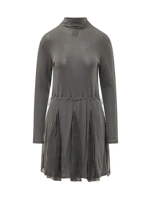 DIESEL® D-rei Long Sleeve Gown - Antracite