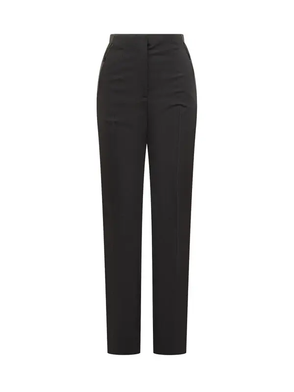 BOSS High-waist Classic Wool Trousers