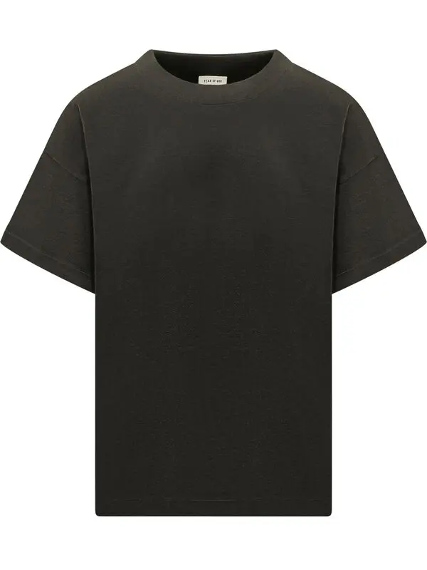 Fear Of God Gironeck Cut Sleeves T-shirt - Black