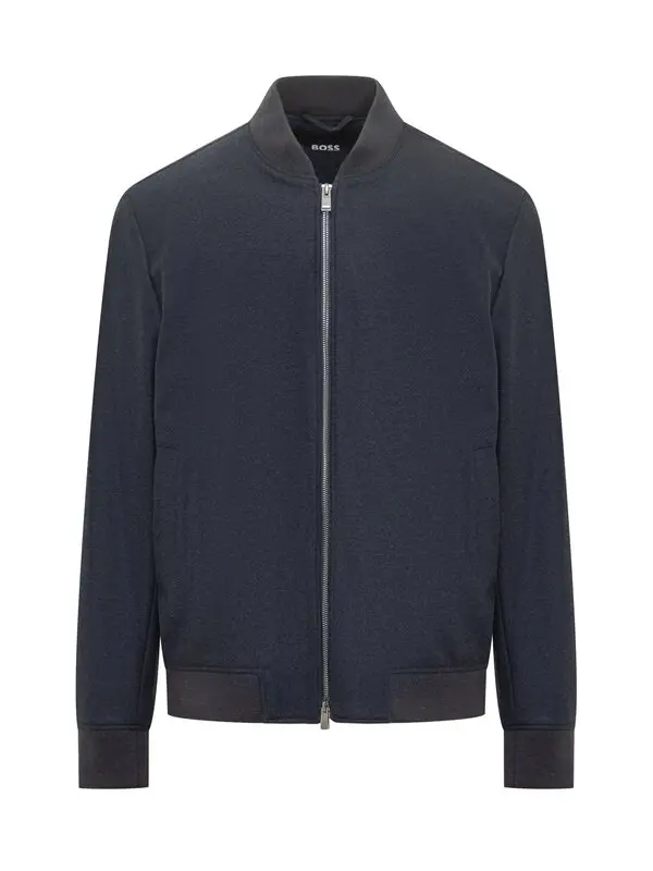 BOSS Zip-up Bomber Jacket