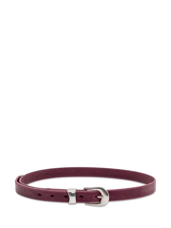 Our Legacy Elegant Leather Belt Sottile Edition
