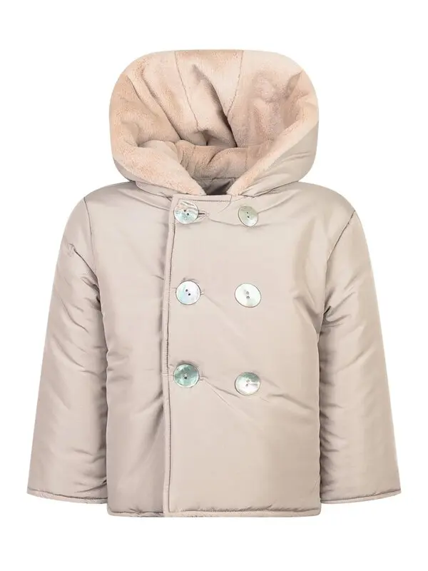 L'ORSOBRUNO Mini Down Jacket - Beige