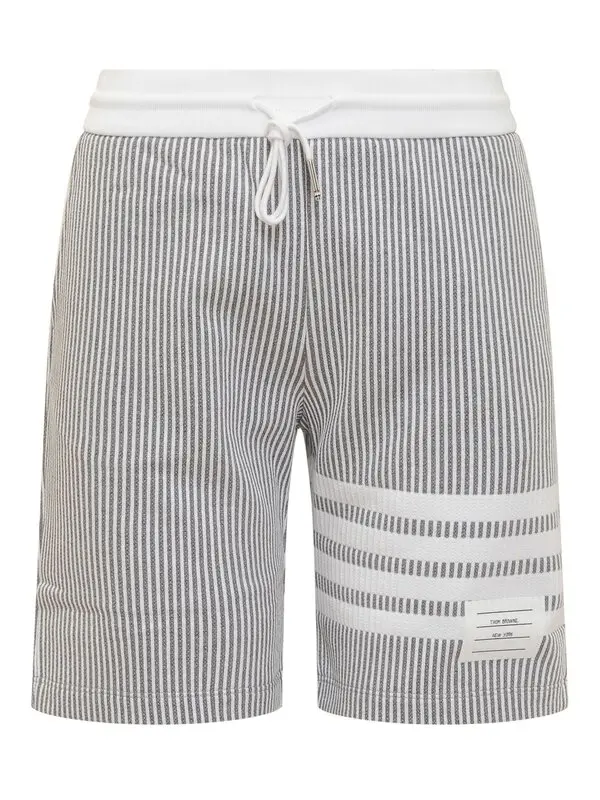 Thom Browne Chic Cotton Bermuda Shorts