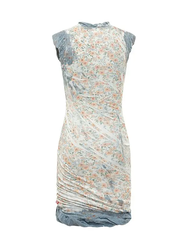 DIESEL® Artistic Print Mini Suit Dress