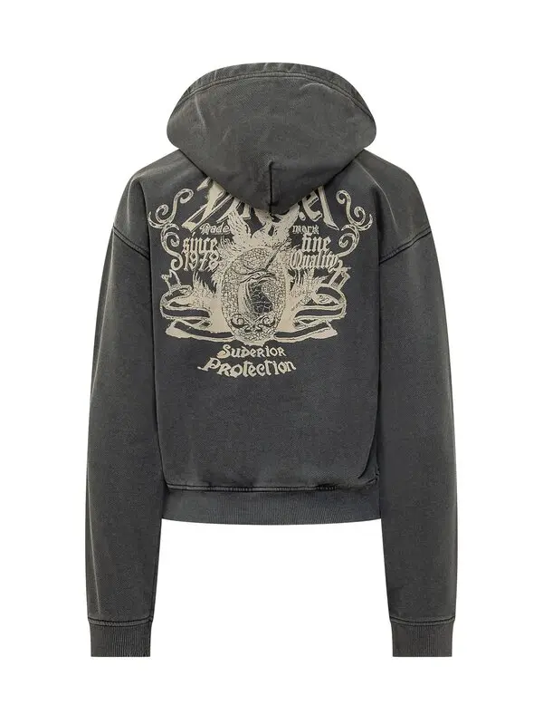 DIESEL® F-phoenand Mini Sweatshirt - Nero