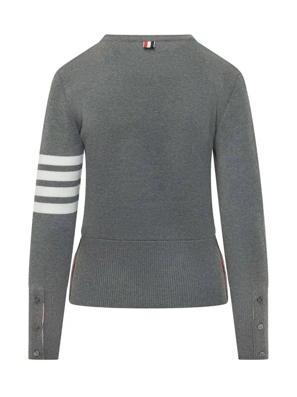 Thom Browne Quattro Details Pullover Knitwear Medium