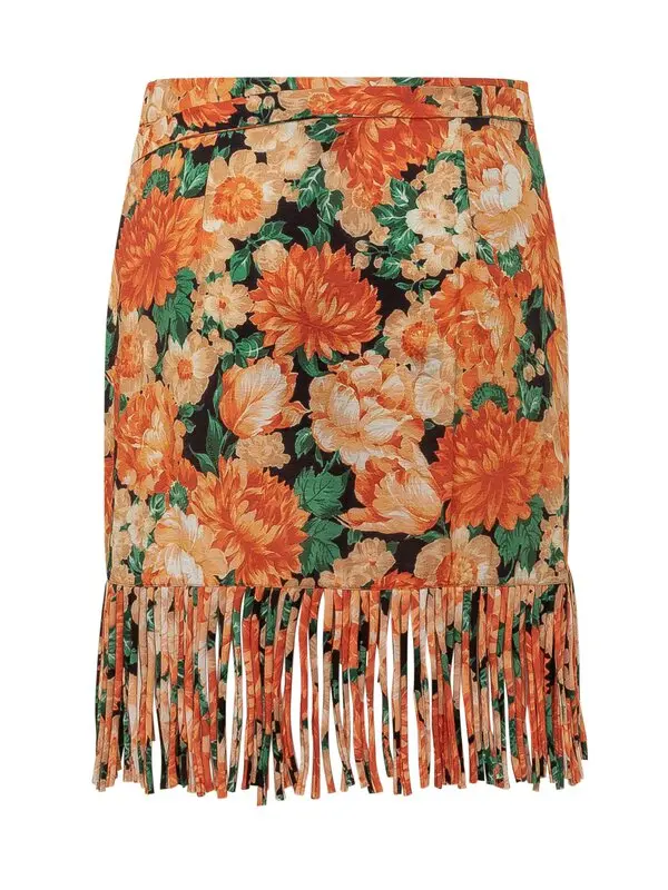 Pinko High-waisted Mini Skirt