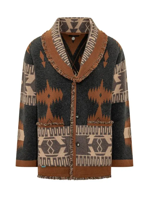 Alanui Jacquard Cardigan