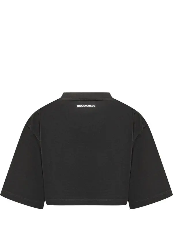Dsquared2 Graphic Cotton T-shirt
