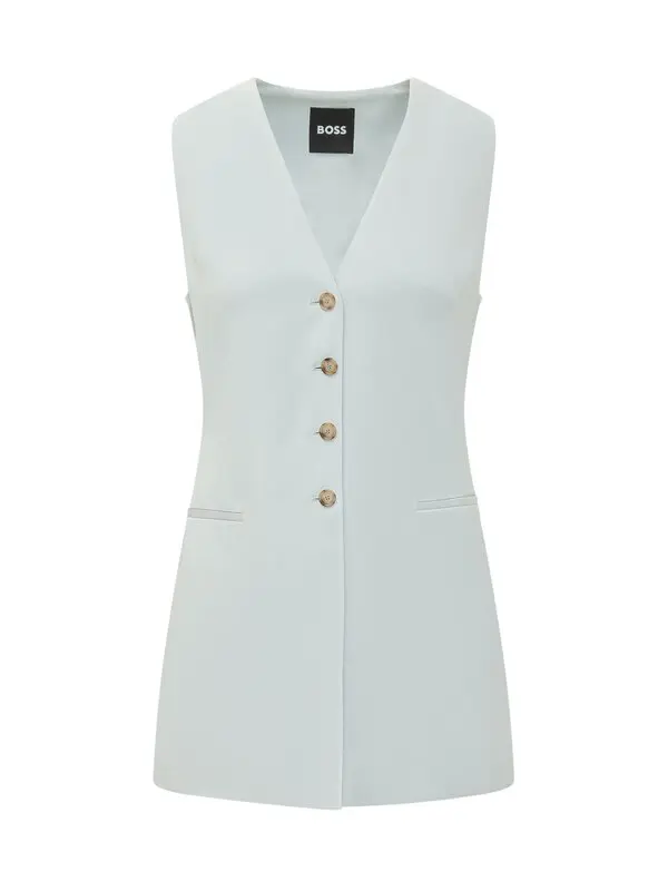 BOSS Mini Gilet With Buttons And Pockets
