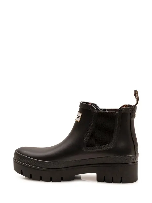 Barbour Halton Chelsea Wellington Boots - Black