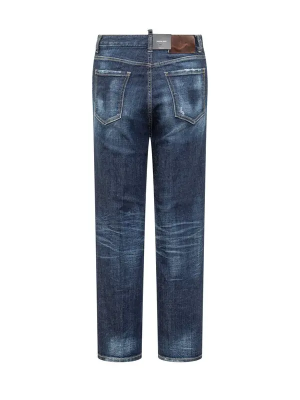 Dsquared2 Mini Boston Jeans - Navy Blue