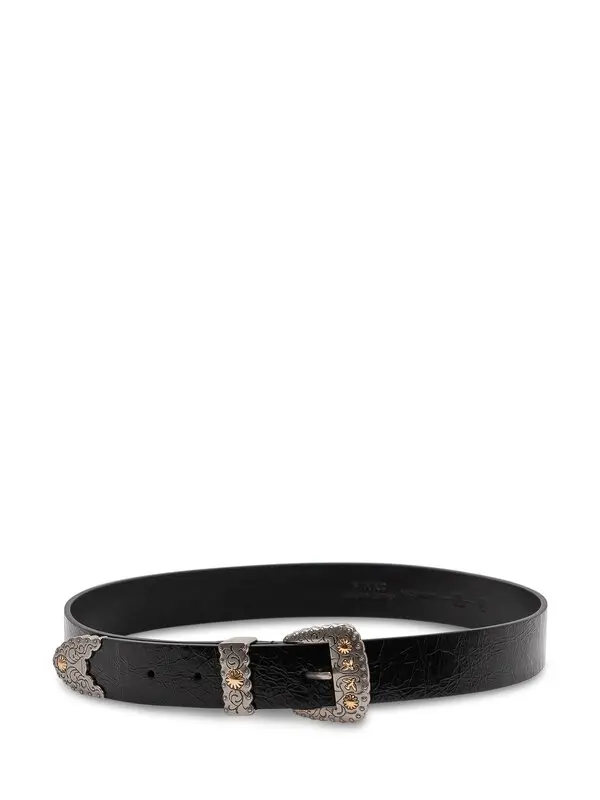 Pinko Belt With Decorative Buckle And Studs