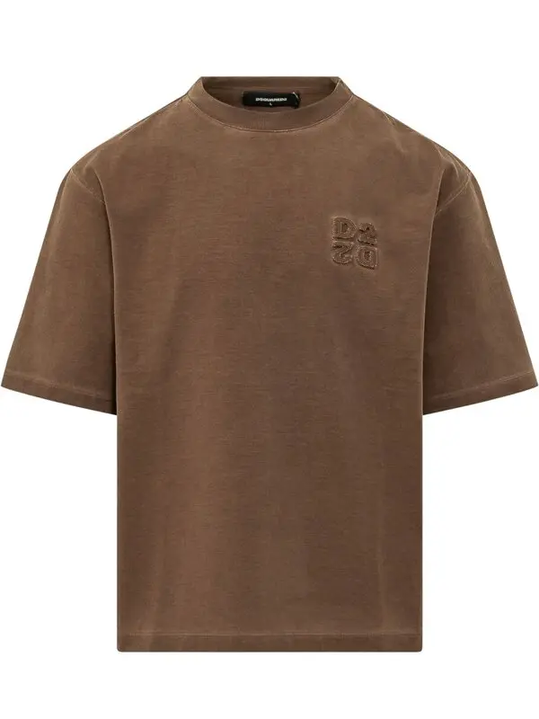 Dsquared2 Loose Fit Down Tee