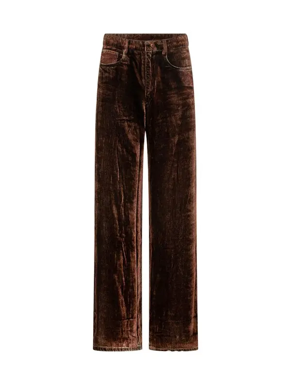 PIERRE-LOUIS MASCIA Kandox Trousers - Marrone
