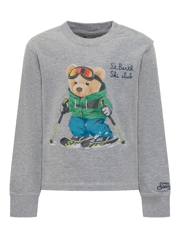 MC2 SAINT BARTH Cotton Sweatshirt - Bear Ski