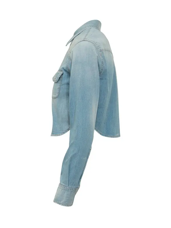Dsquared2 Mini Western Shirt - Azzurro