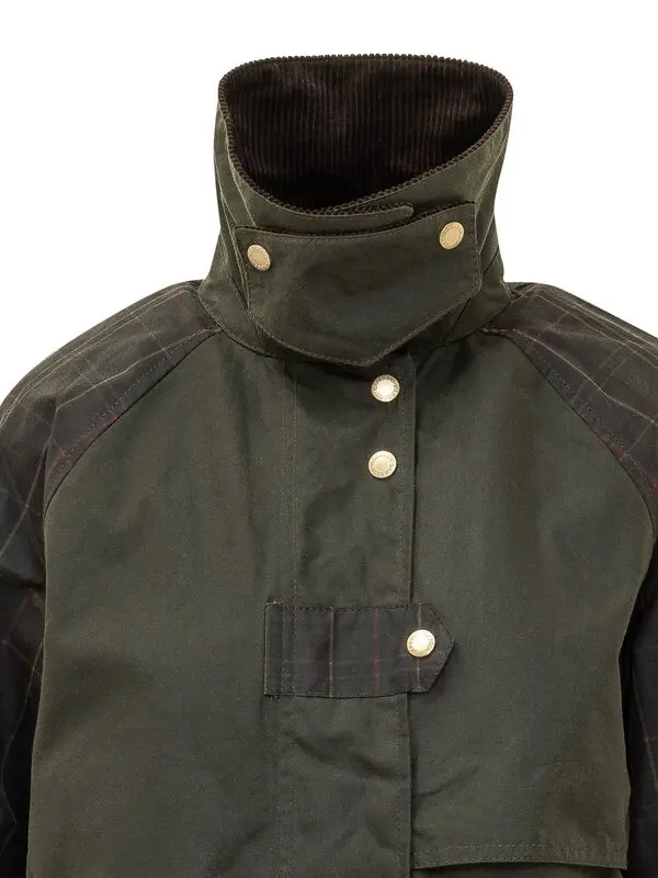 Barbour Checkered Design Kirkless Jacket - Fern