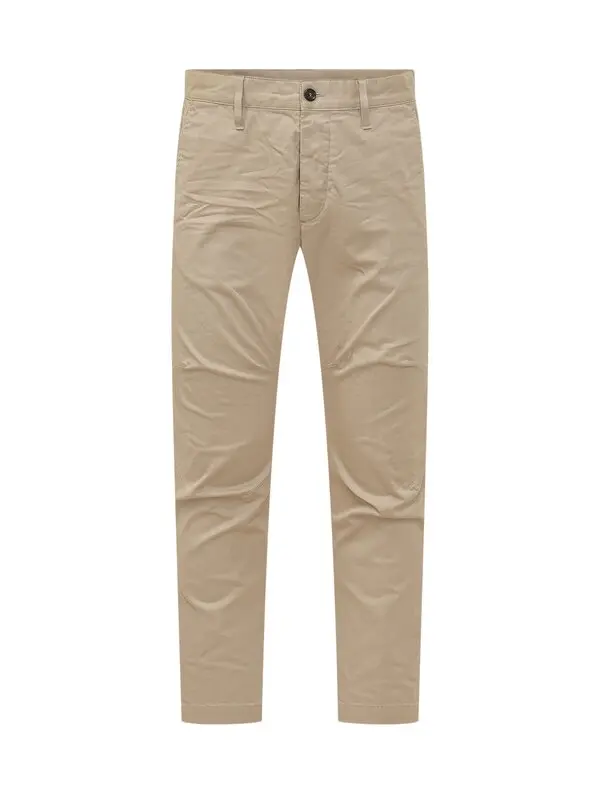 Dsquared2 Slim Fit Chino Trousers - Sand