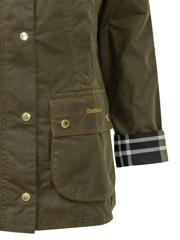 Barbour Beadnell Waxed Jacket - Beech
