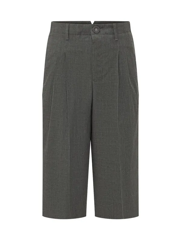 AMI Paris Carrot Shorts - Gris Carbone
