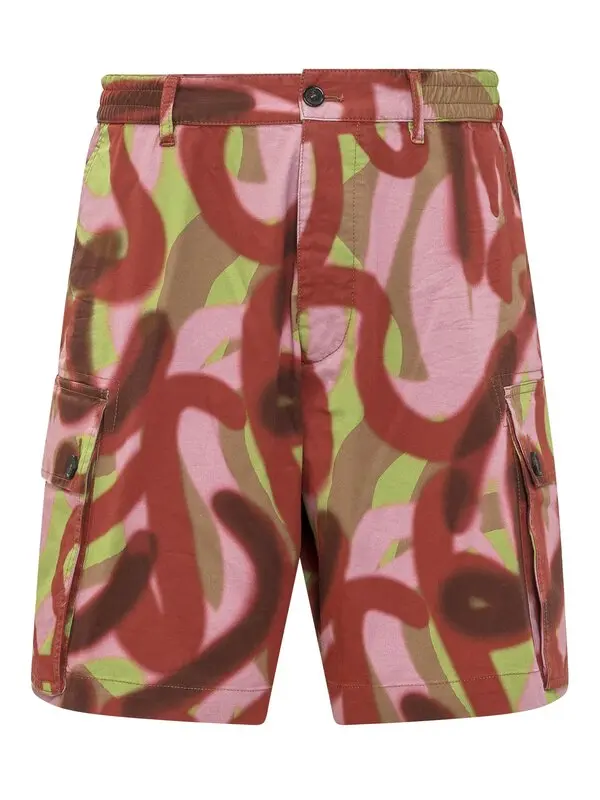 Dsquared2 Cargo Mini Shorts - Rosa