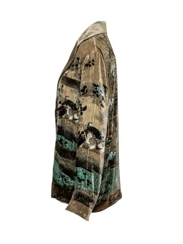 PIERRE-LOUIS MASCIA Silk-blend Blazer Jacket - Verde