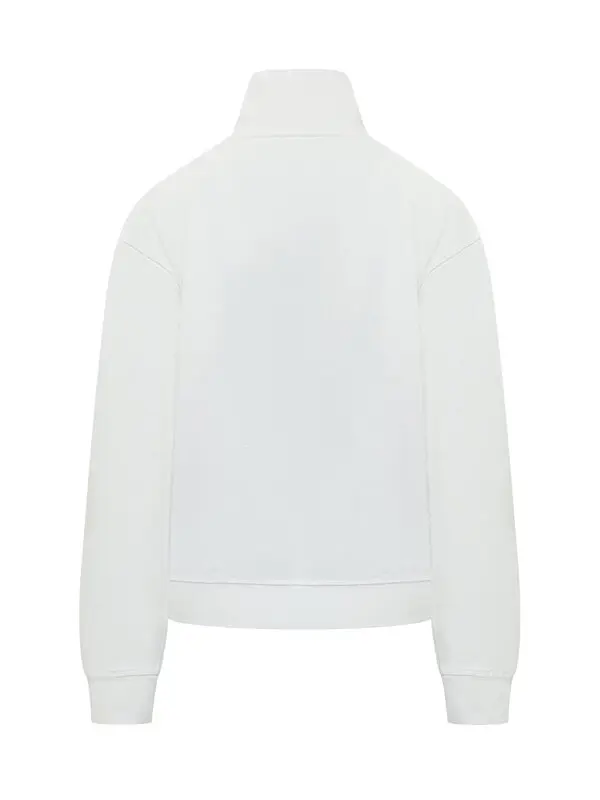 Dsquared2 Zip Logo Sweatshirt - Bianco