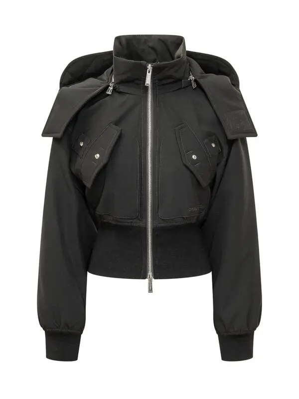 Dsquared2 Elevated Mini Puffer Jacket - Black