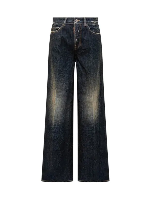 Dsquared2 Classic Denim Jeans - Navy Blue