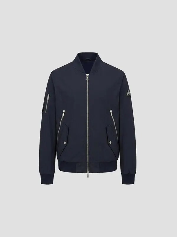 Moose Knuckles Sophisticated Bomber Jacket Spring/summer - Navy