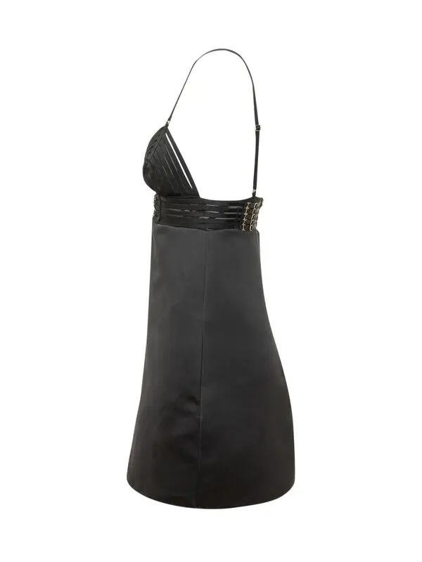 Elisabetta Franchi Structured Mini Suit With Decorative Belts