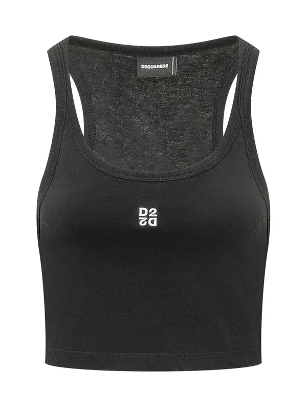 Dsquared2 Mini Logo Tank Top - Nero